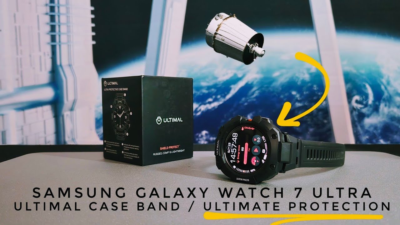 Samsung Galaxy Watch 7 Ultra | Ultimal Case Band: Ultimate Protection ...
