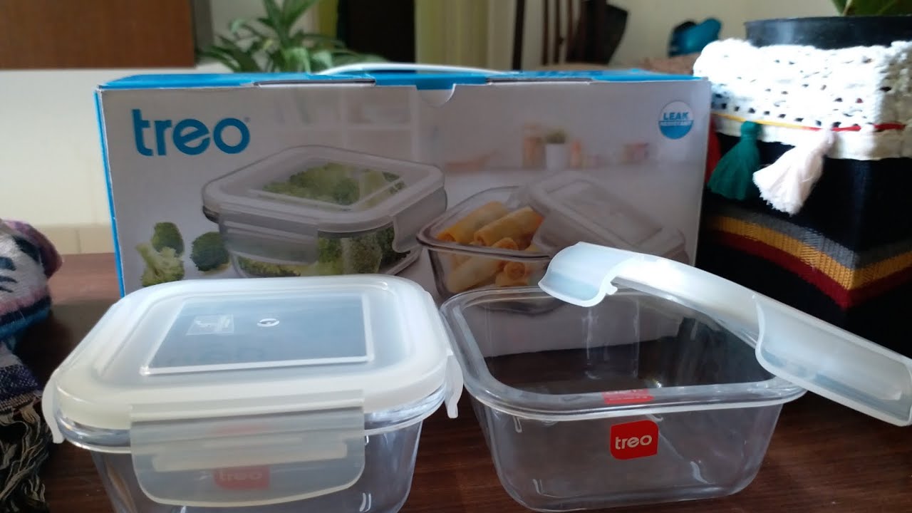 Unboxing Treo Glass Container By Cooking With Girija - YouTube