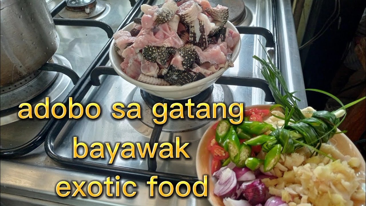 adobo sa gatang exotic food - YouTube