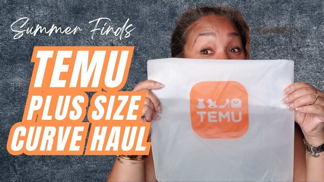 Temu Plus Size Fashion Haul - Summer Rompers & Jewelry | Is It Curvy ...