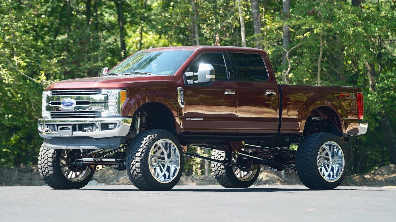 DAVIS AUTOSPORTS - 2017 F250 / BULLETPROOF LIFT / 26X14 FORGED WHEELS ...