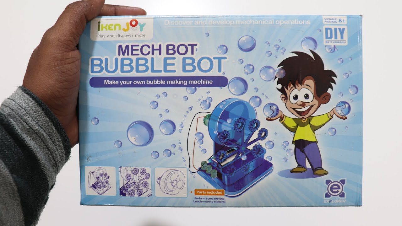 How To Make a Bubble Making Bot Machine - Science Experiment - Chatpat ...