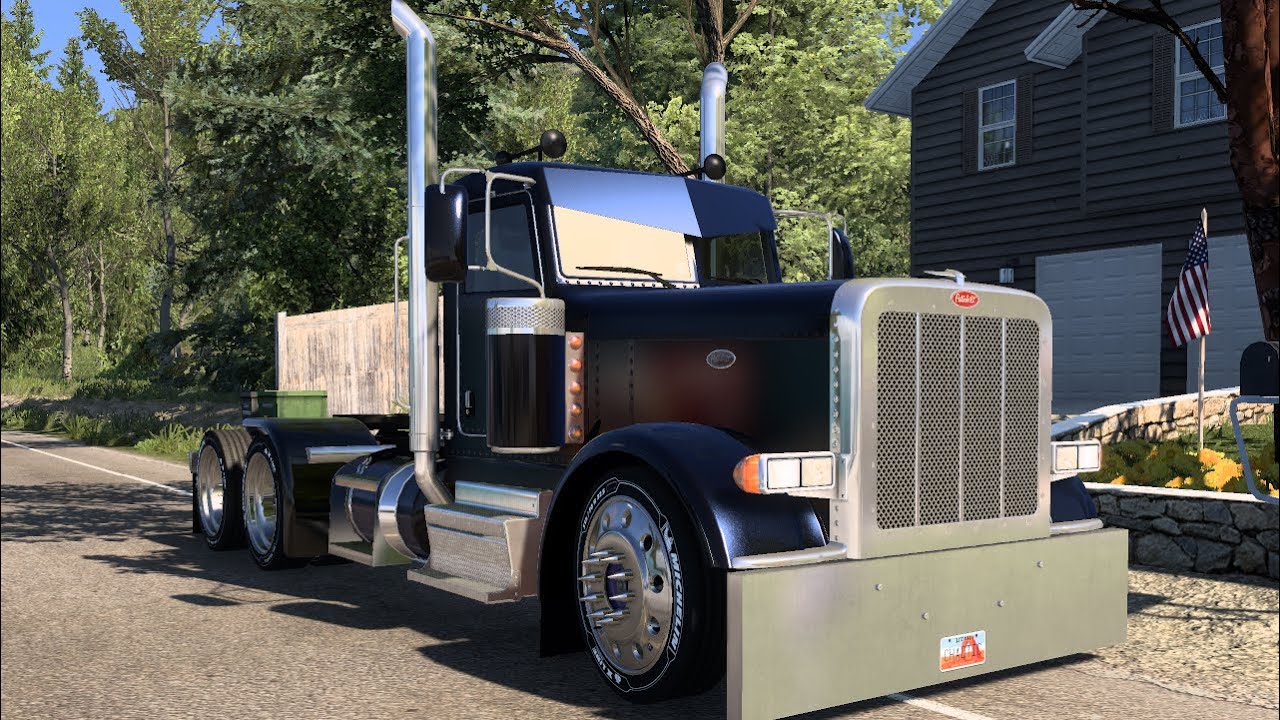 American Truck Simulator / Owner Operator Peterbilt 389 Part 70 / Let's ...