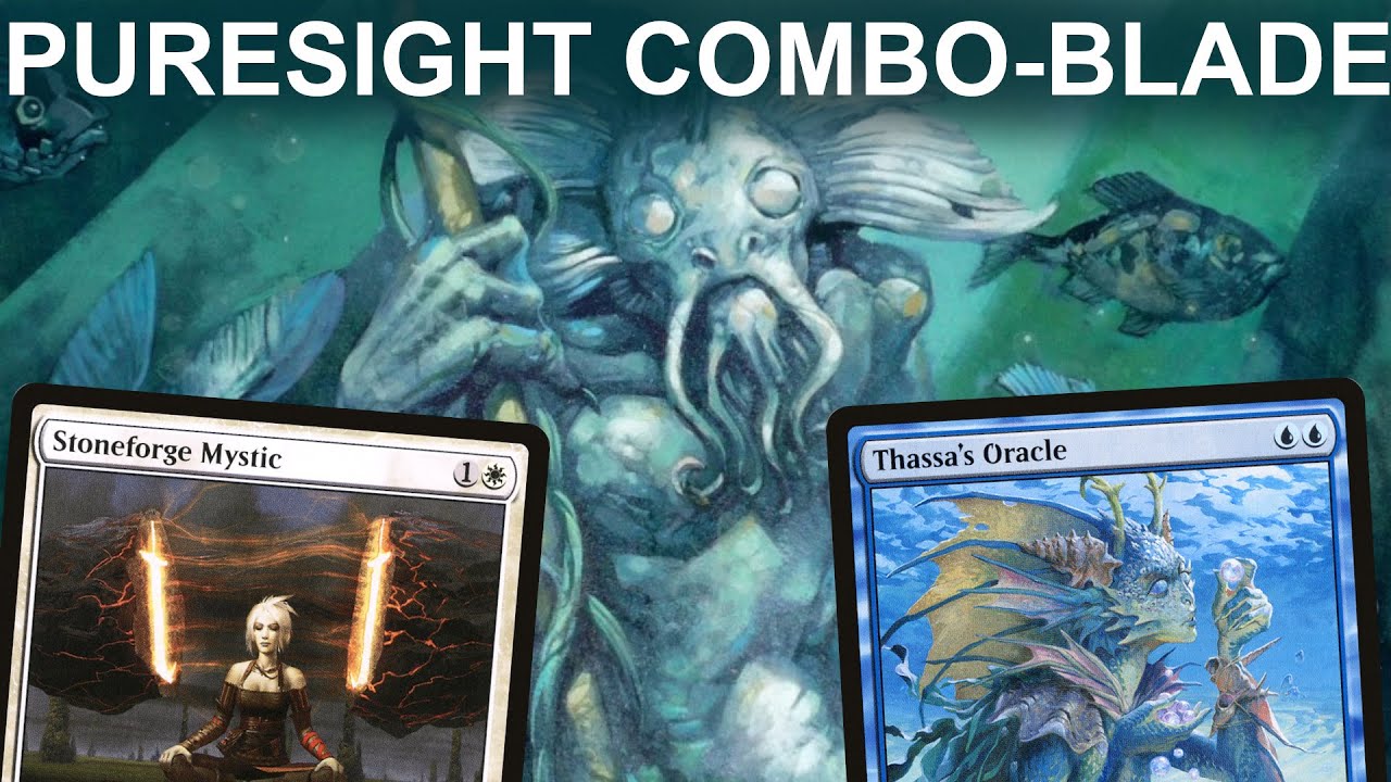 PURE SIGHT OF THE META! Legacy Azorius Stoneblade with Puresight Merrow ...