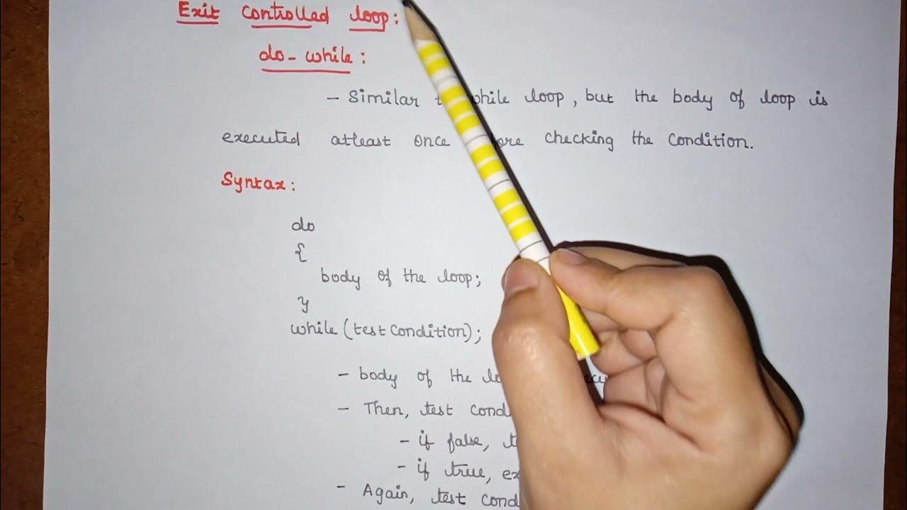 L:25 Looping statements in C | do-while loop | Exit controlled loop | PPS | JNTUH | Programming ...