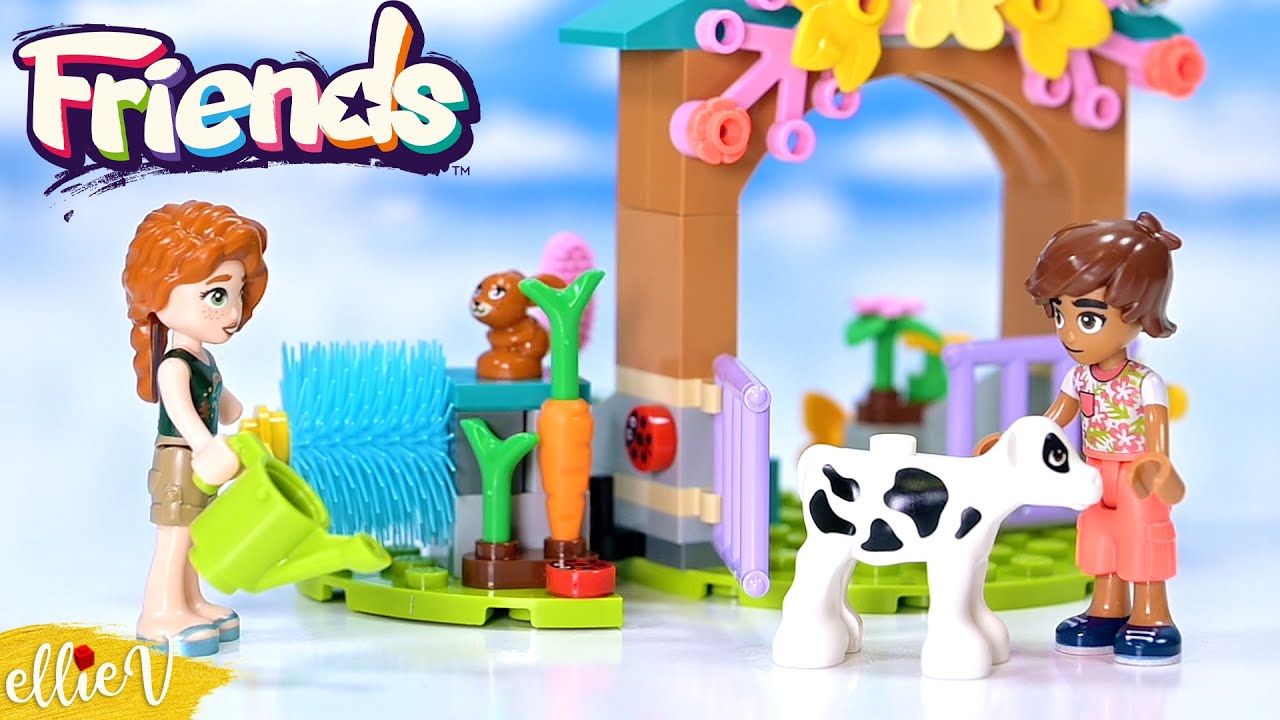 Autumn's baby cow shed | LEGO Friends build & review - YouTube