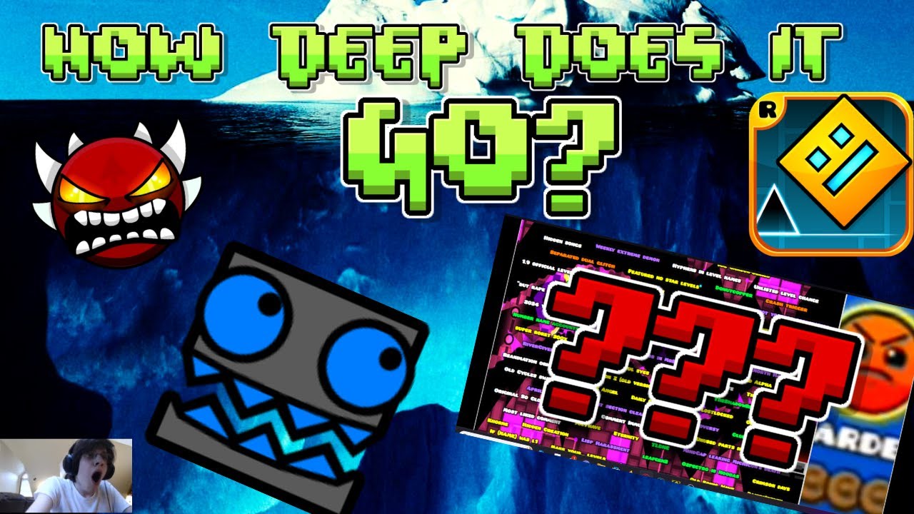 The ULTIMATE geometry dash iceberg (Tier one) - YouTube