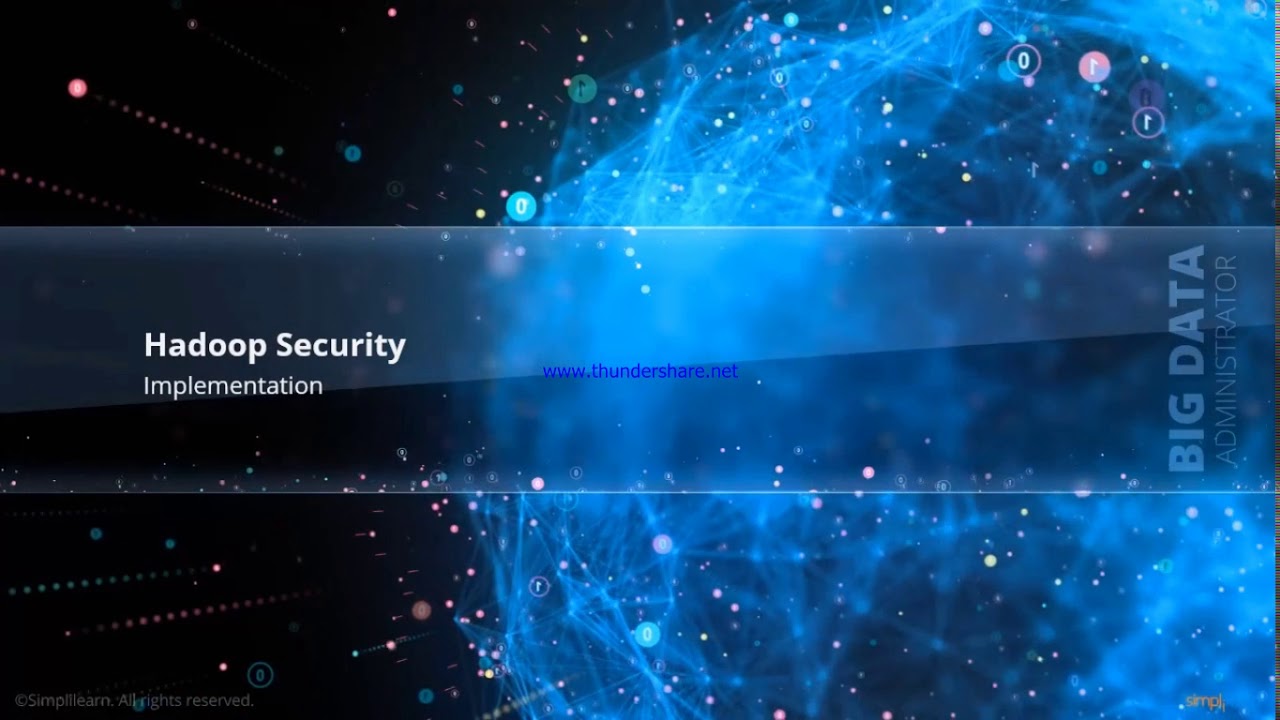 complete lesson 12 Hadoop Security - YouTube