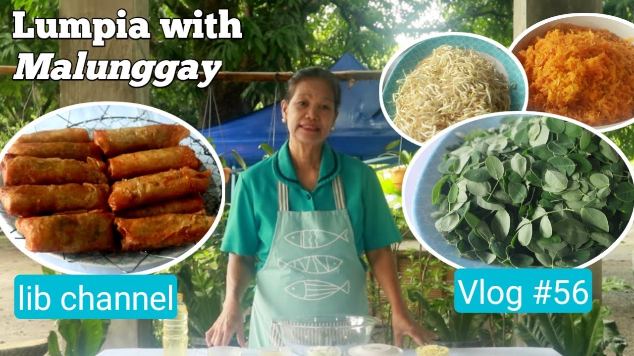 Lumpia with Malunggay (Vlog #56) lib channel: life after retirement ...