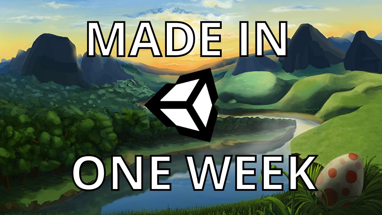 I created an ENTIRE game in just ONE WEEK - YouTube