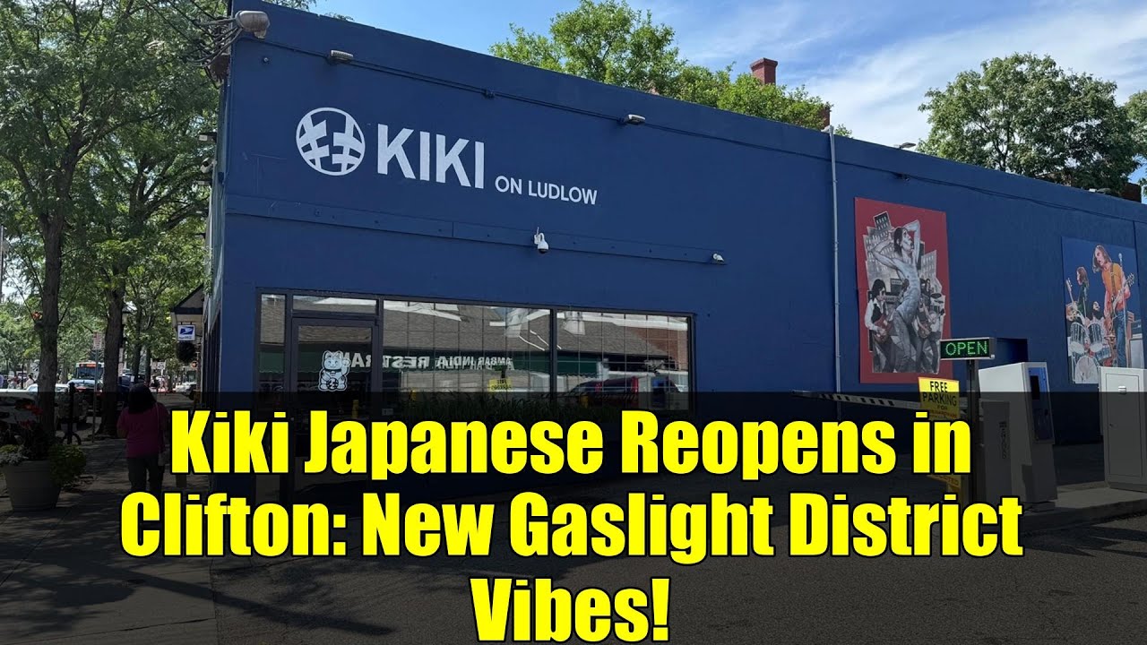 Kiki Japanese Reopens in Clifton: New Gaslight District Vibes! - YouTube