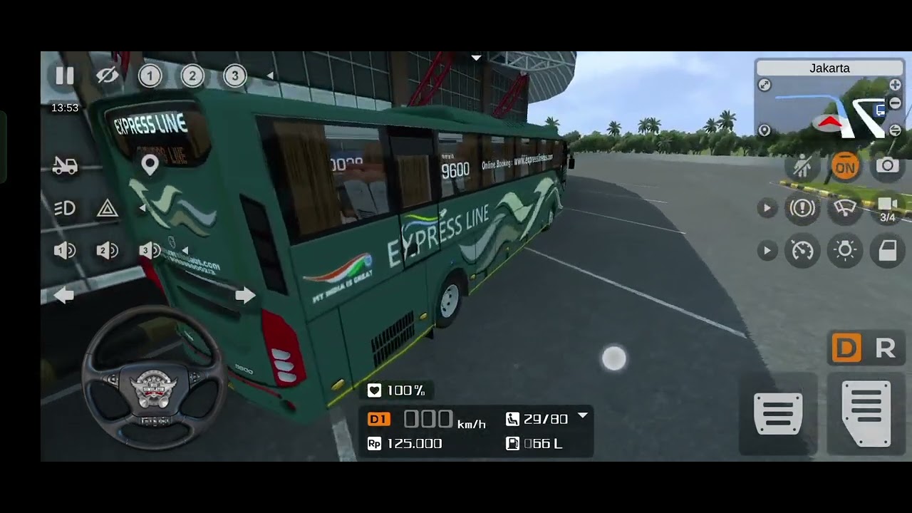 New Realistic Volvo 9600 Seater for Bussid - YouTube