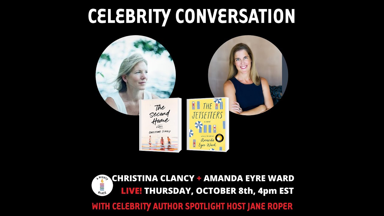 Celebrity Conversations - Amanda Eyre Ward and Christina Clancy - YouTube