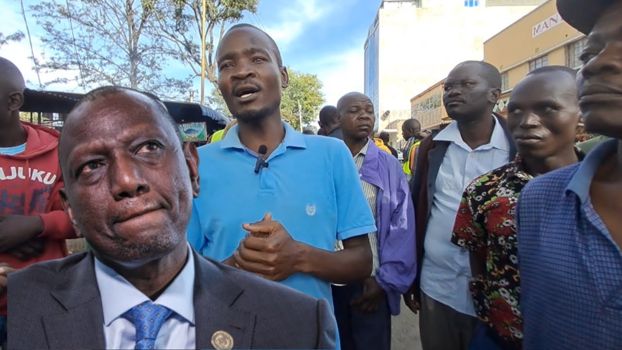 President Ruto We VOTED For You And You've BETRAYED US! Nakuru ...