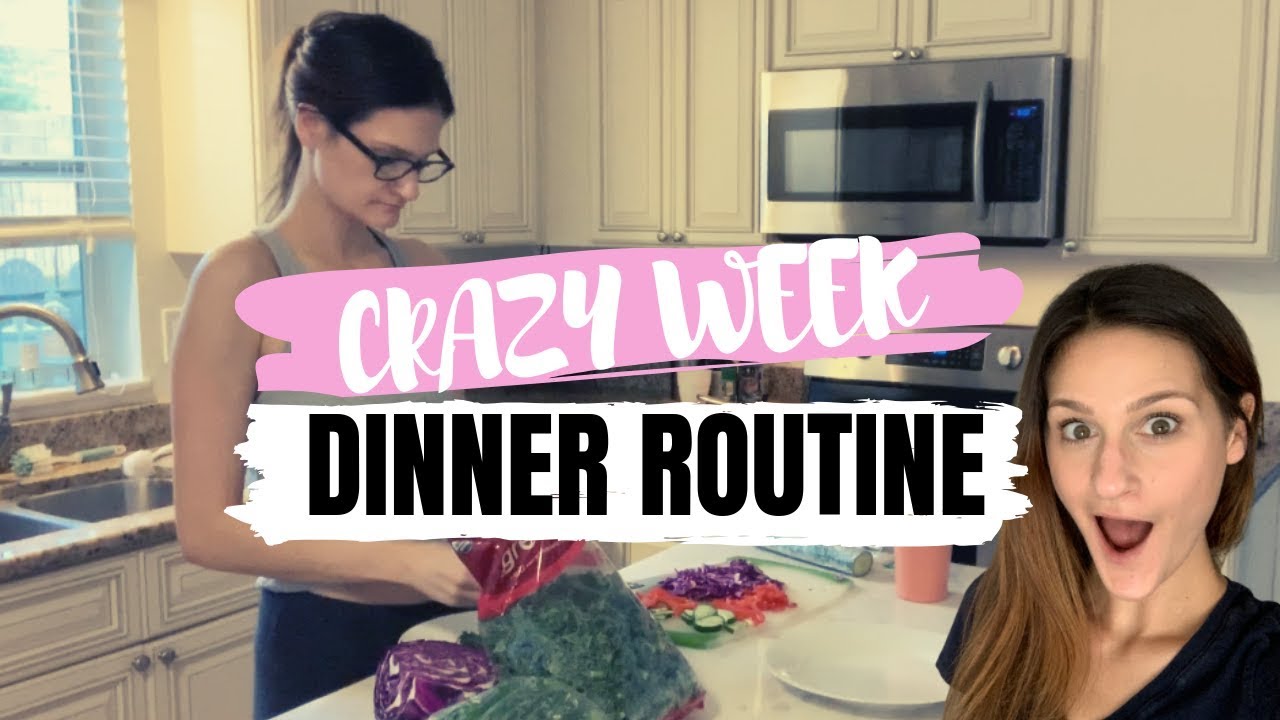 Dinner Routine as a Stay at Home Mom | HOW I COOK DINNER - YouTube
