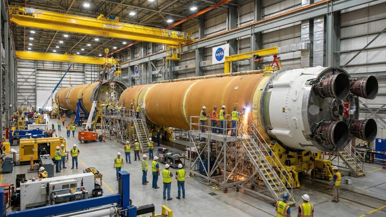 Inside the NASA Factory Building World's Most Powerful Rockets for Mars ...