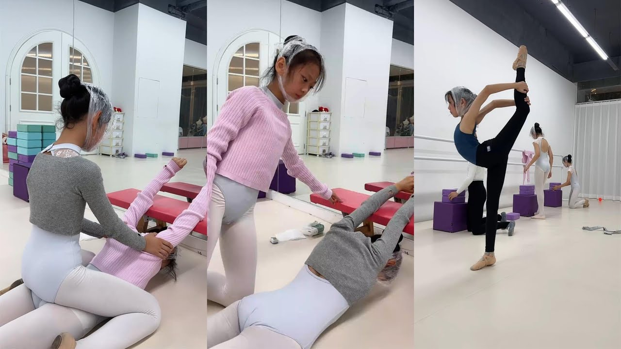 Basic Dance Skills Daily Training|Flexibility training is hard - YouTube