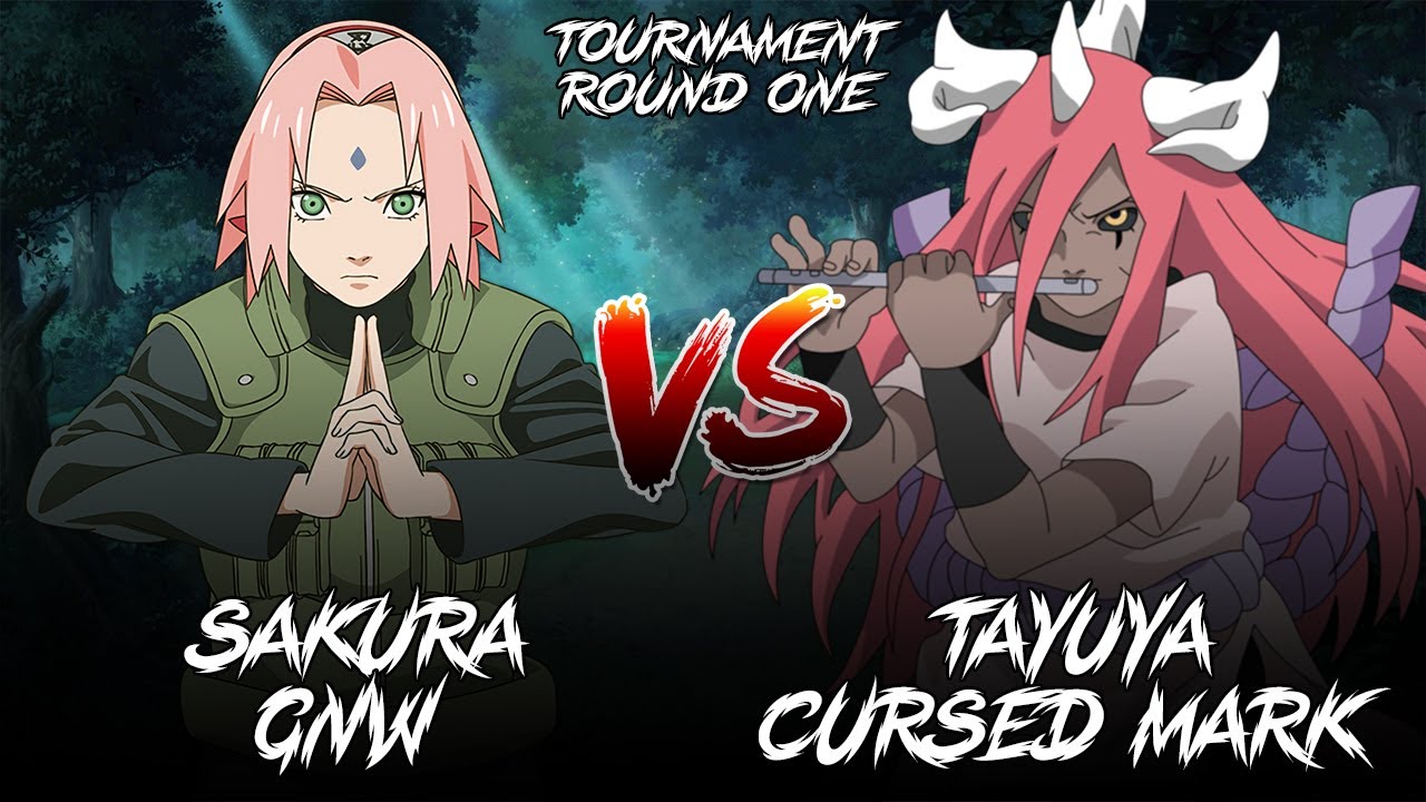 Sakura Great Ninja War VS Tayuya Cursed Mark - NARUTO SHIPPUDEN ...