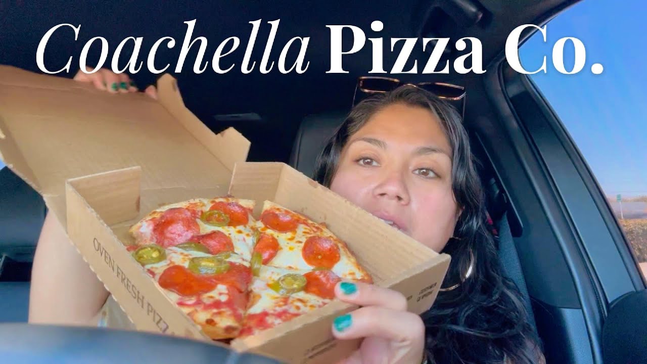 Lunch With Me at Coachella Pizza Co. 🍕 - YouTube
