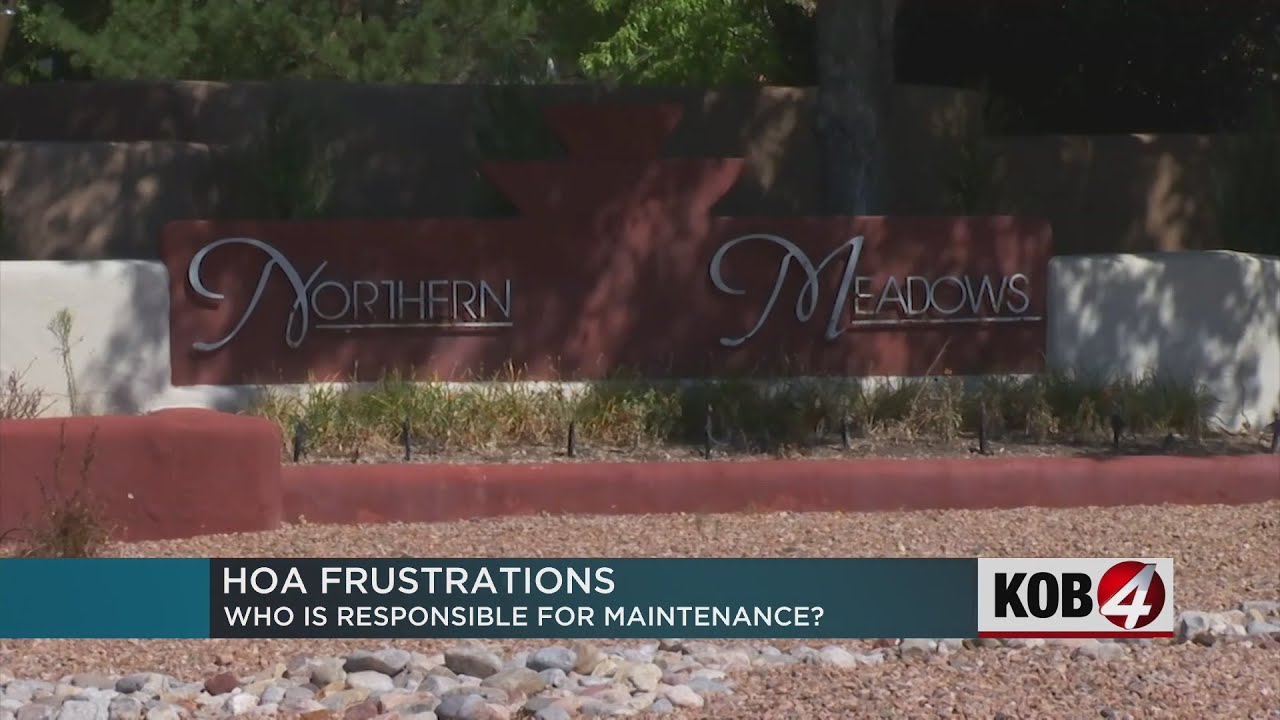 Northern Meadows neighbors frustrated with HOA - YouTube