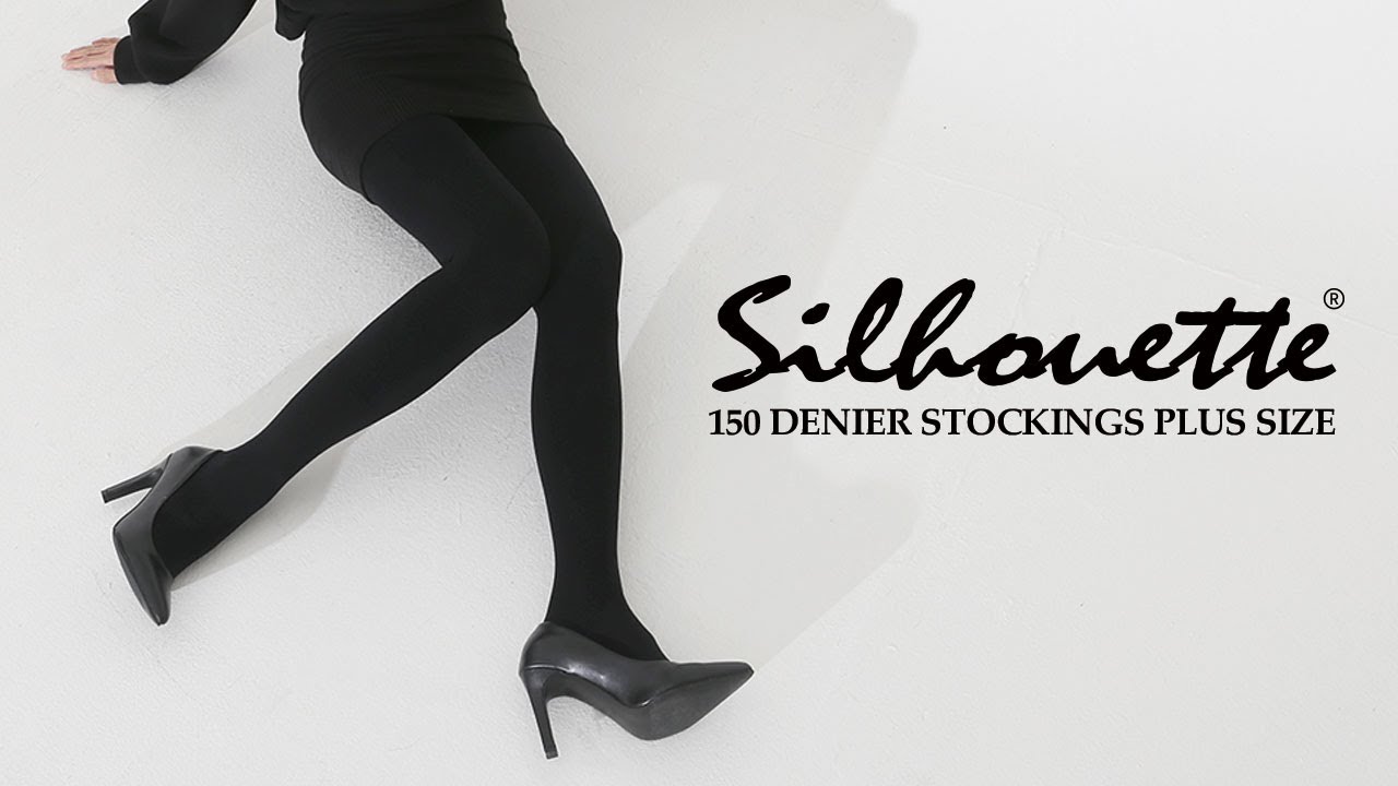SILHOUETTE 실루엣 150데니아 고탄력 팬티 스타킹 빅사이즈 150 denier tights pantyhose ...