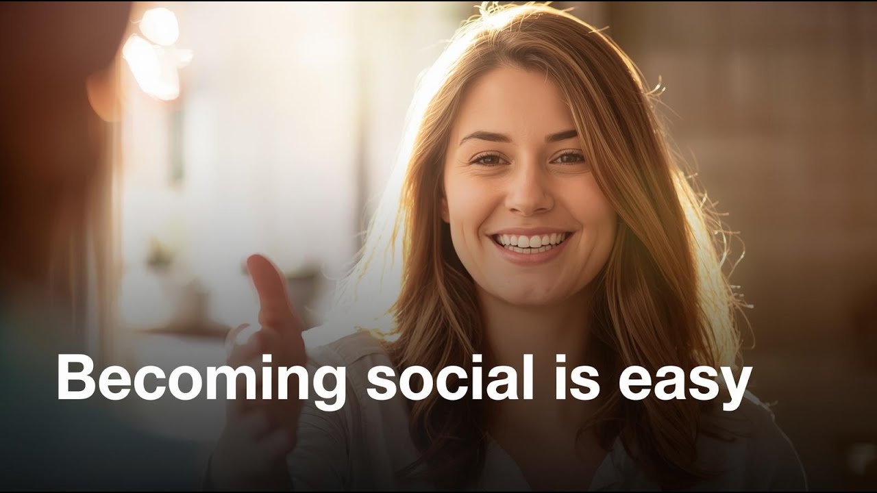 Becoming social is easy - YouTube