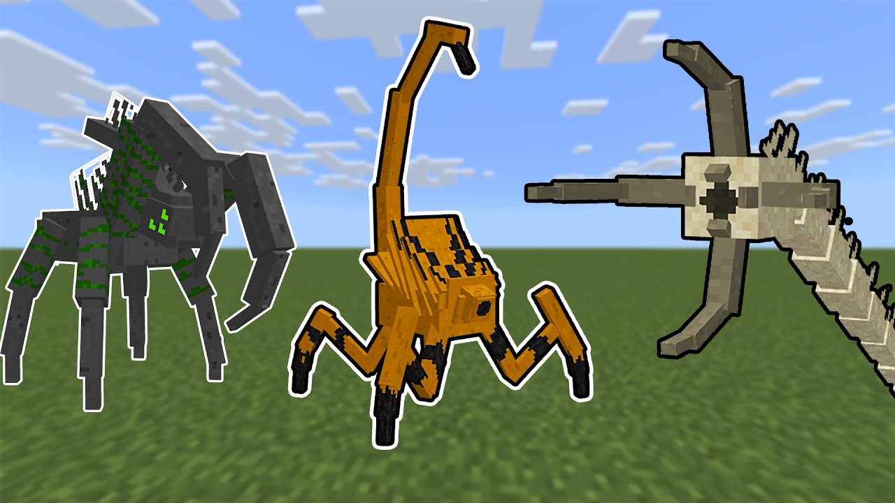 NEW ALIEN BUGS ADDON MINECRAFT - YouTube