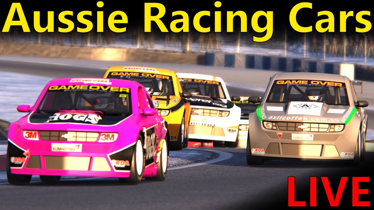 Fun & Twitchy Aussie Racing Cars at Knockhill! (Assetto Corsa) - YouTube