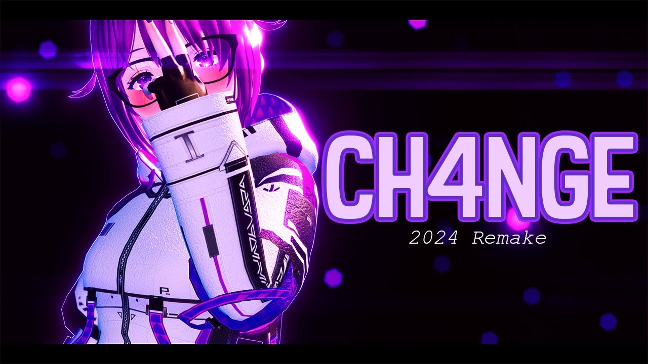 【MMD 】CH4NGE (2024 Remake) - Harmony Hoshino「 VTUBER 」 - YouTube