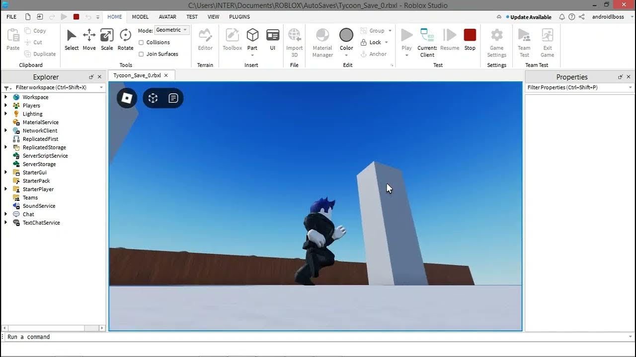 Roblox game development progress 2 - YouTube