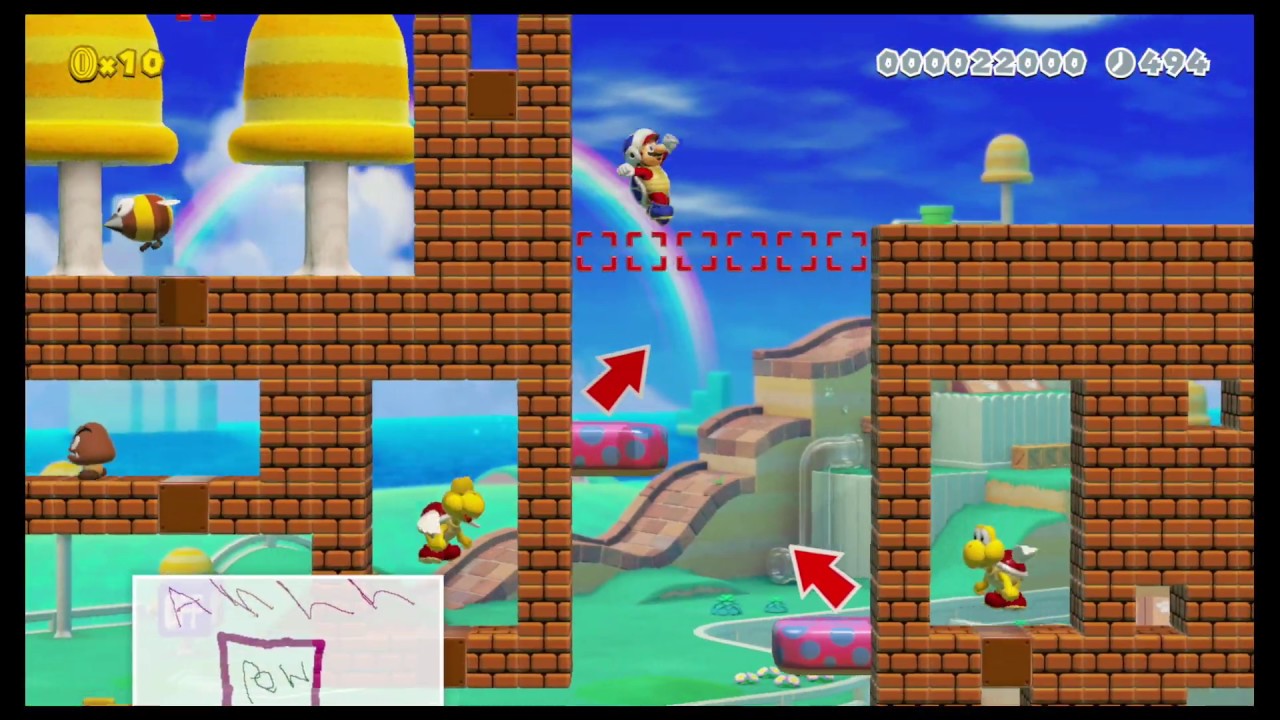 Custom Super Mario 3D World Levels: "Destruction & Creation" by ...