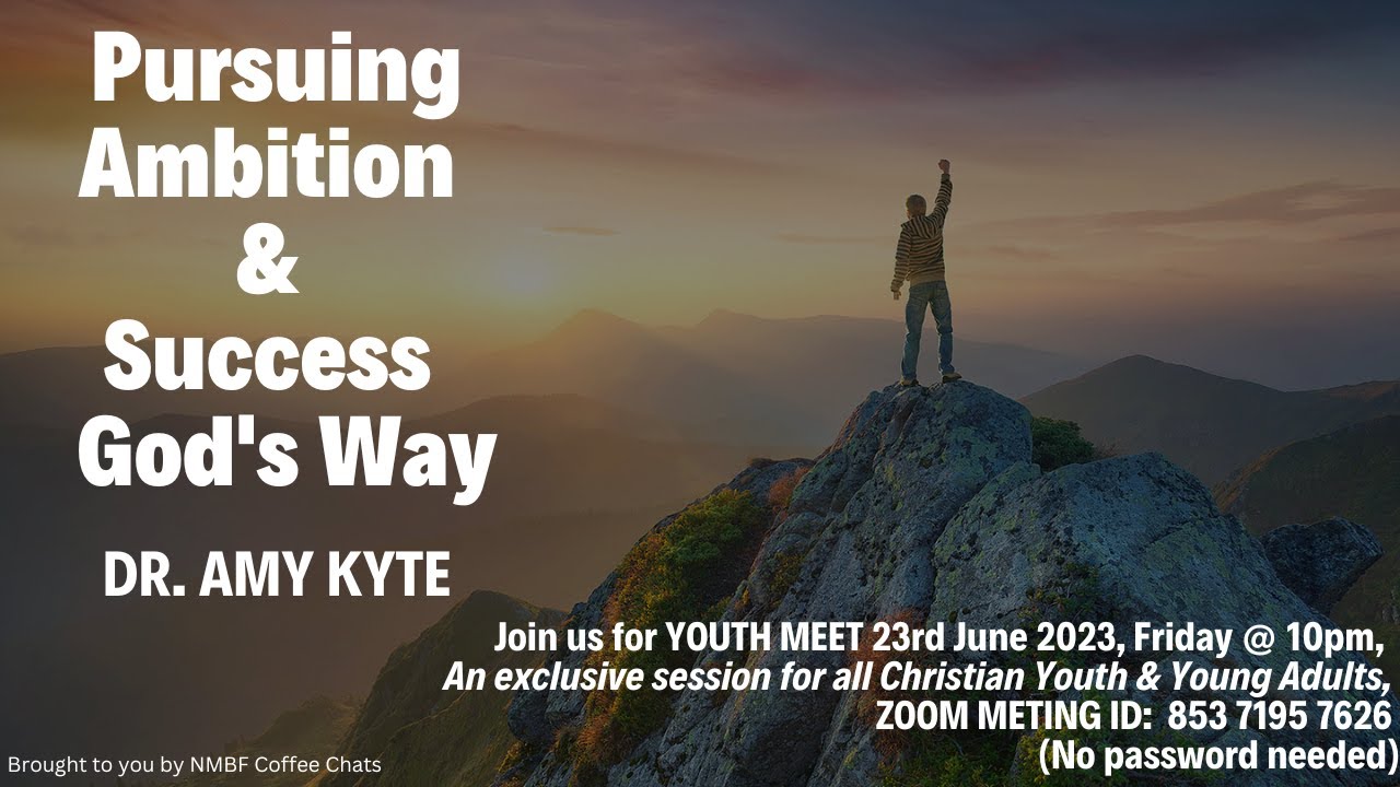*Pursuing Ambition & Success God's Way by Dr. Amy Kyte* - YouTube