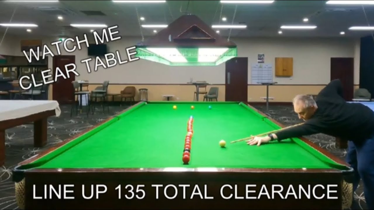WATCH ME COMPLETE THE ULTIMATE SNOOKER LINE UP EXERCISE - YouTube