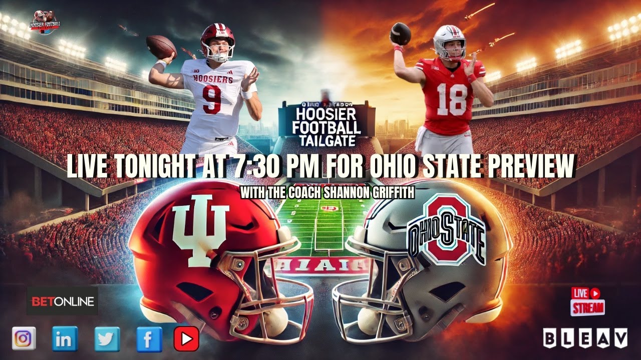 HOOSIER FOOTBALL TAILGATE: OHIO STATE PREVIEW! - YouTube