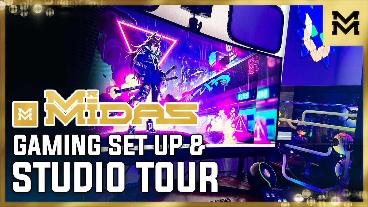 MY ULTIMATE GAMING SET UP & STUDIO TOUR! - YouTube