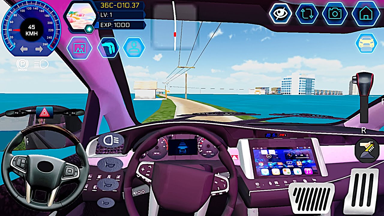 New Toyota Innova Car Driving in Flooded Area - Car Simulator Vietnam ...