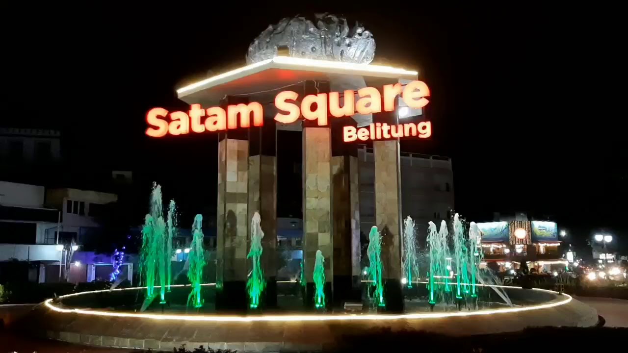 Satam Square, Tanjung Pandan - YouTube