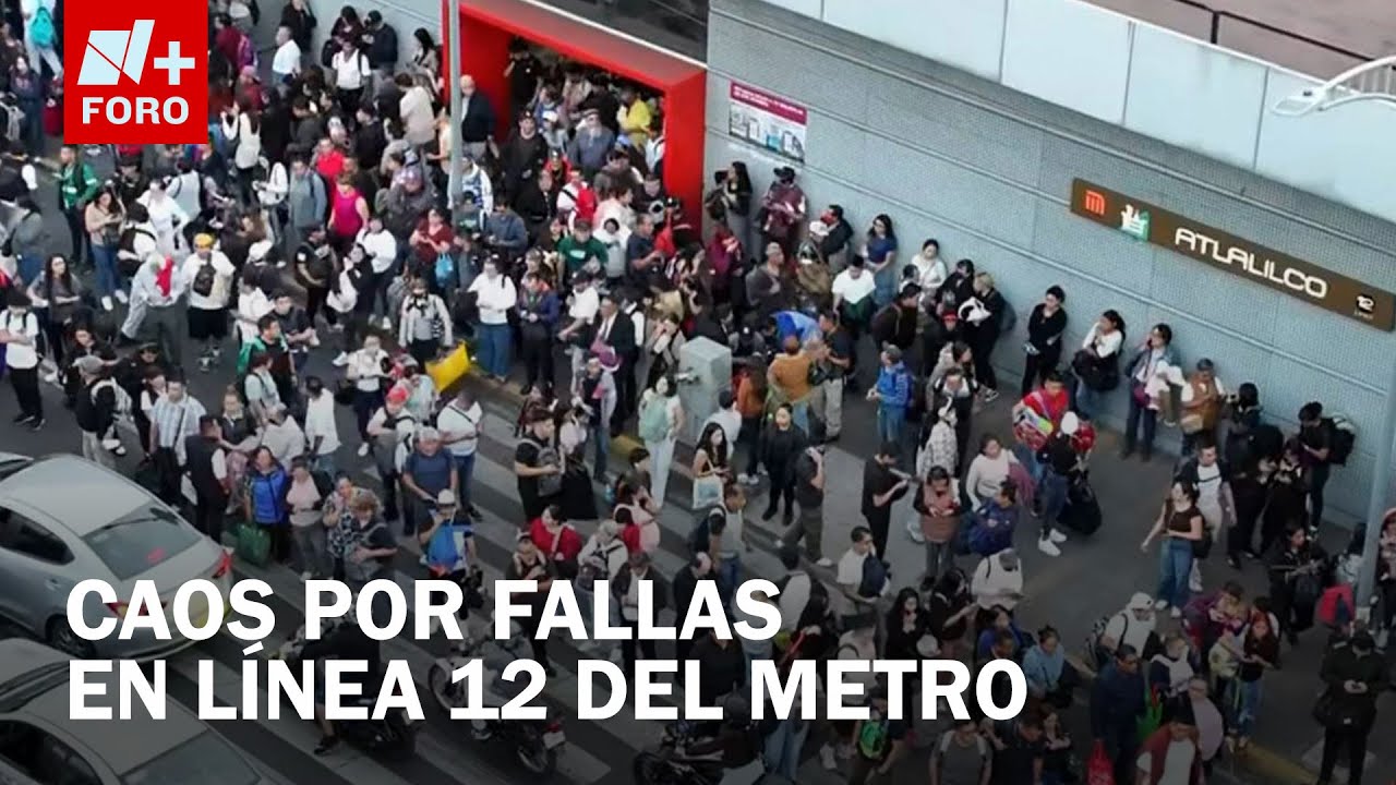 Fallas en Línea 12 del Metro CDMX desatan caos: ¿En Qué Estaciones No ...