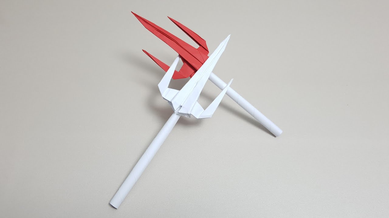 Origami Mızrak, Origami Spear, Kağıt Mızrak, Paper Spear, Mızrak, Spear ...