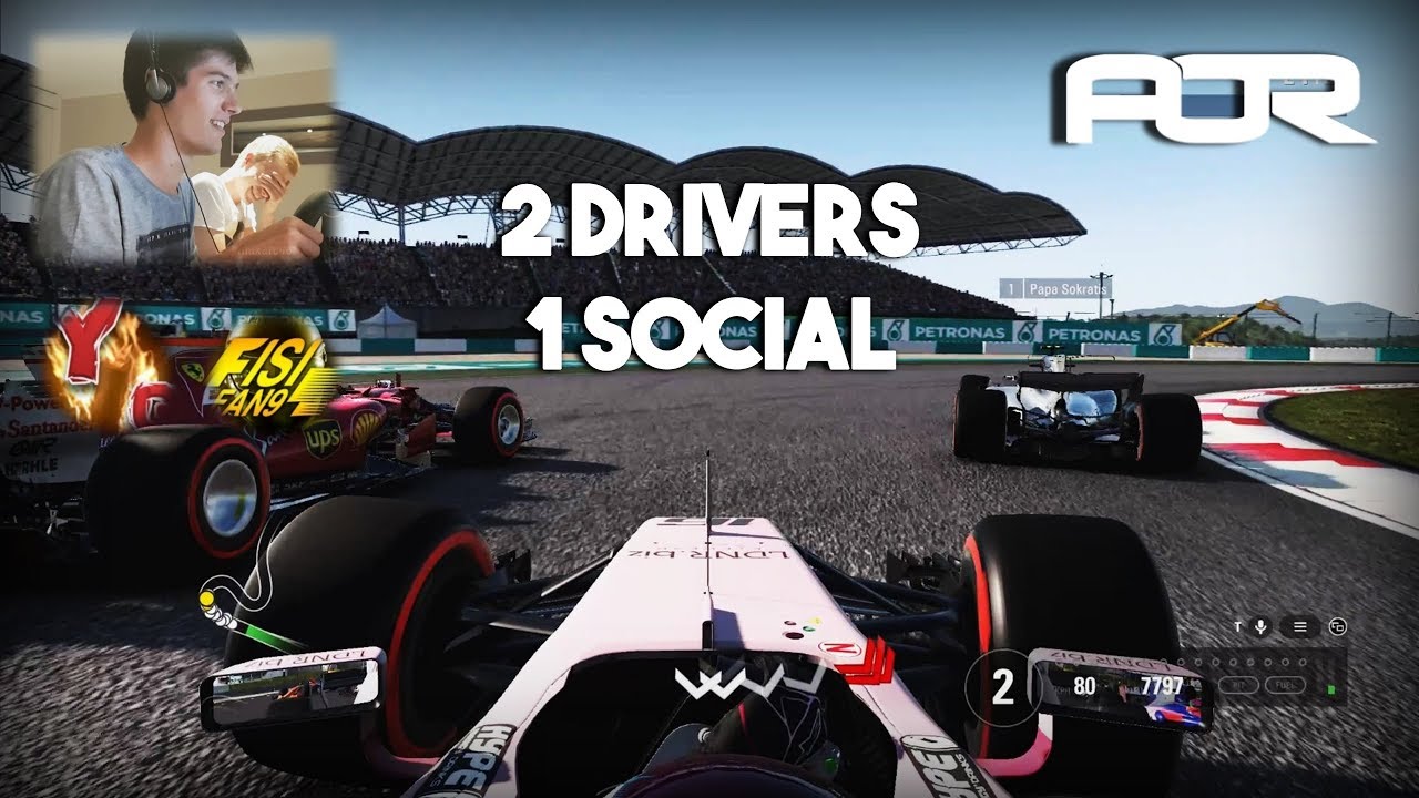 F1 2017 - Some driver swaps at 300kph - YouTube