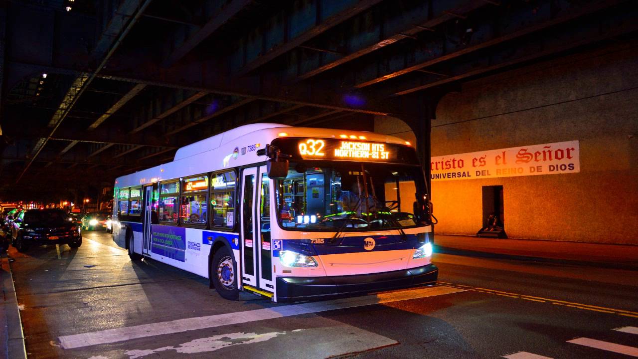 MTA New York City Bus 2015 New Flyer XD40 "Xcelsior" 7385 [ Audio ...