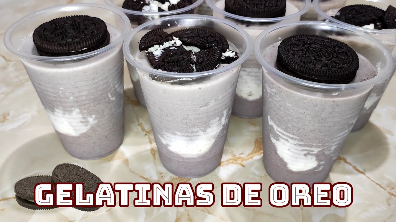 Mousse de Oreo Ideales Para Vender | Mesa de Postres - YouTube
