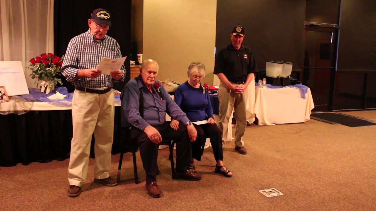 Homer Stevens, Presentation of Quilt of Valor - YouTube