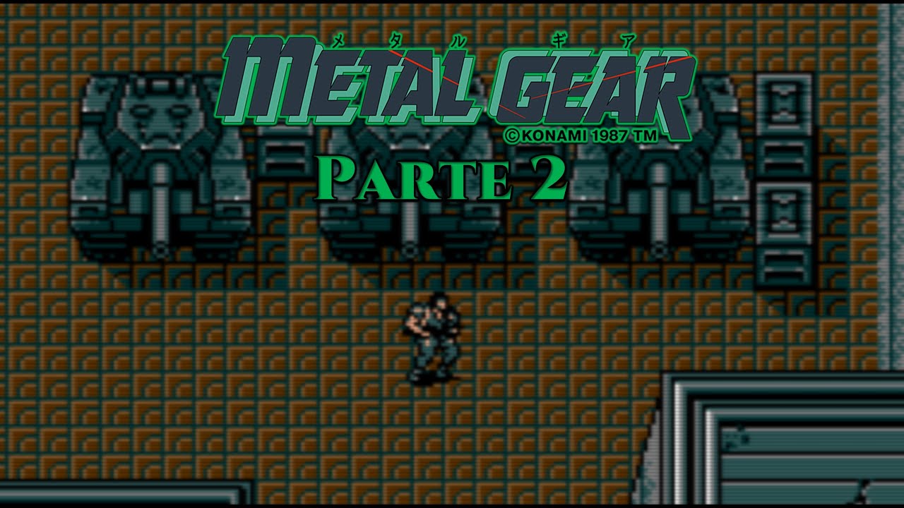 Metal Gear de MSX (1987) - Gameplay ao Vivo #2 - YouTube