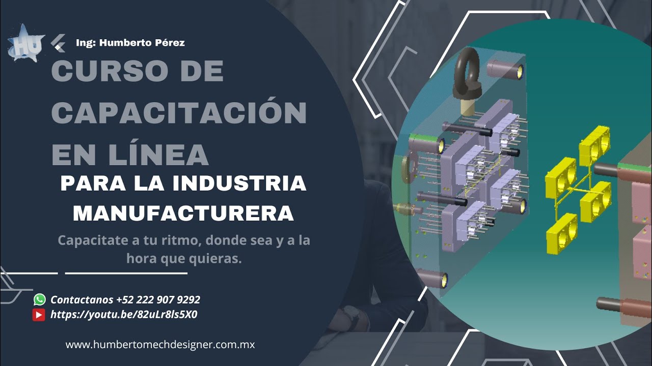 Invitación al nuevo Curso de Diseño de Moldes Colada Fría en Catia V5 ...