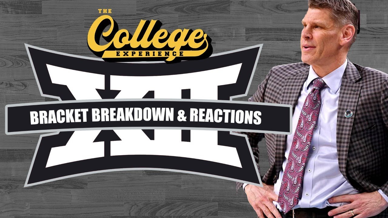 NCAA Tournament Bracket Breakdown & Reactions - YouTube