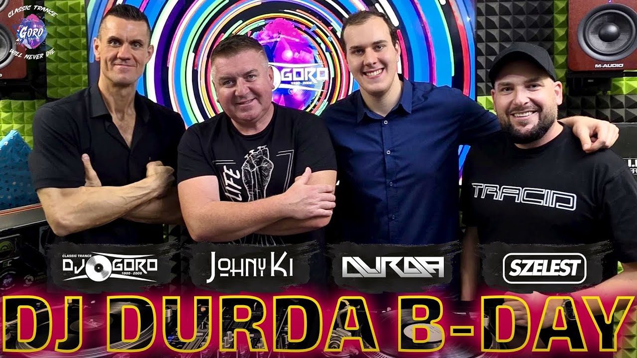 DJ DURDA BIRTHDAY PARTY LIVESTREAM 🎂🥳🍾 CLASSIC TRANCE ️ VINYL MIX ️ DJ ...