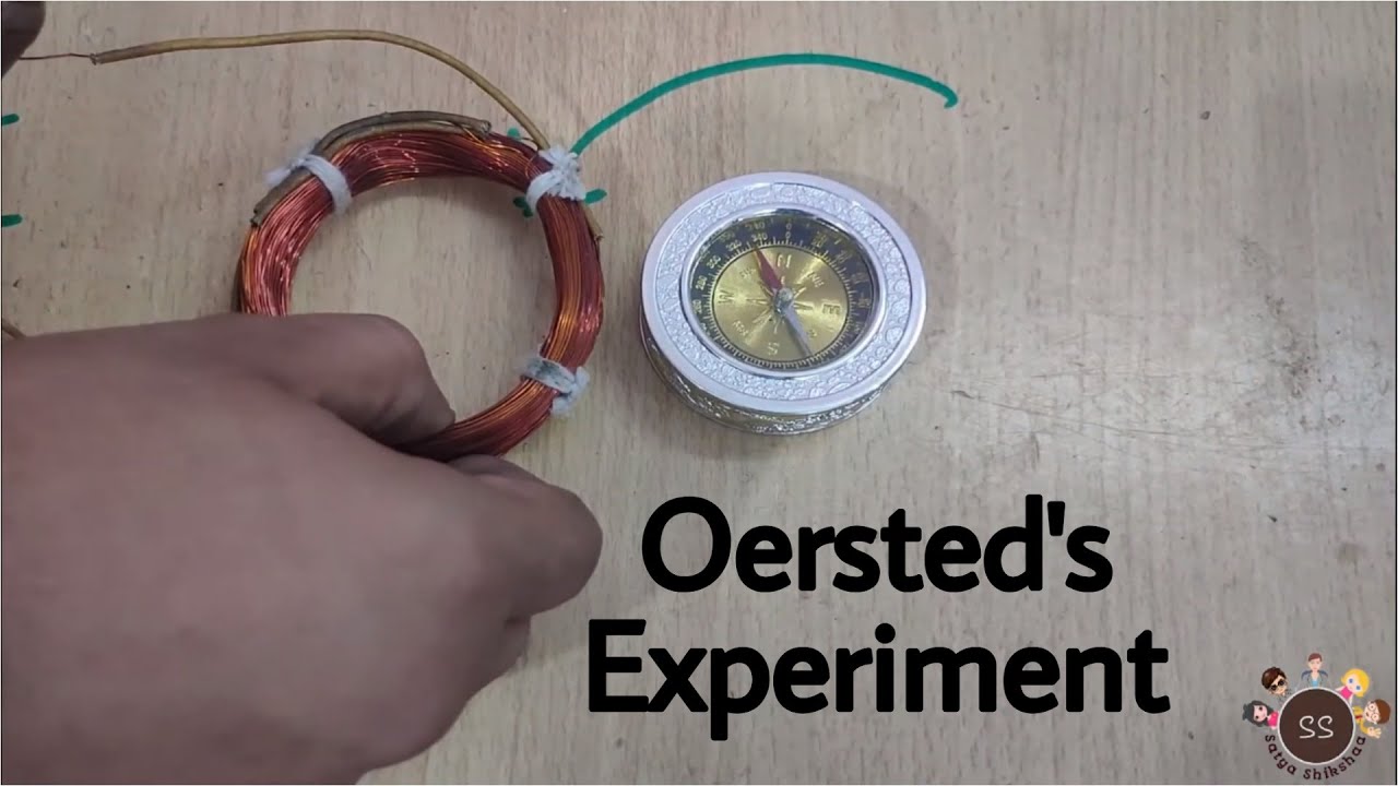 Oersted's Experiment Performed by Pushpendra Sharma Sir | satya ...