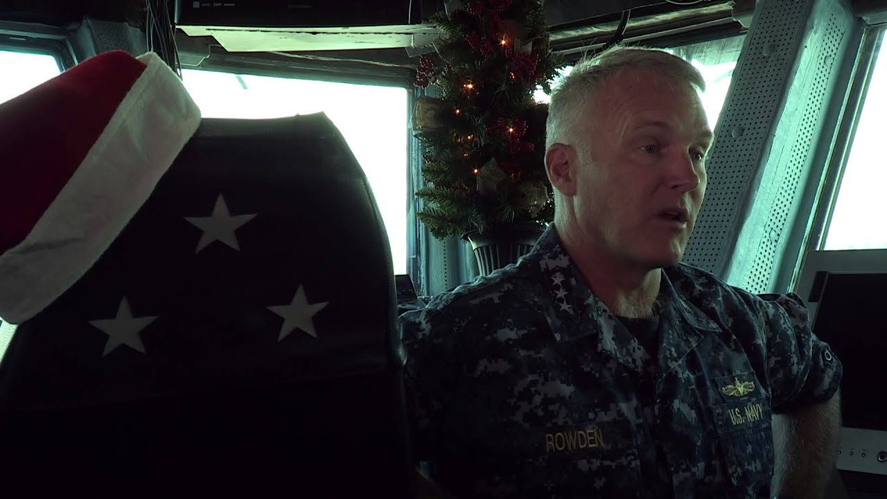 Vice Adm. Thomas Rowden Holiday Message Dec. 16, 2014 - YouTube