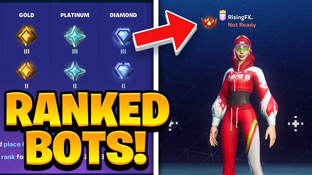 How To Get BOT LOBBIES in Fortnite Ranked! - YouTube